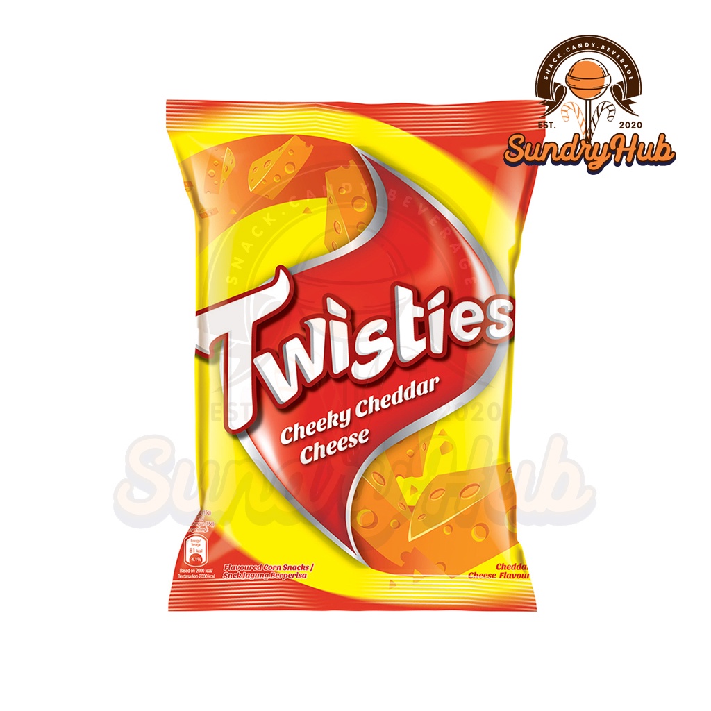 Twisties Cheeky Cheddar Cheese 60g | Shopee Malaysia
