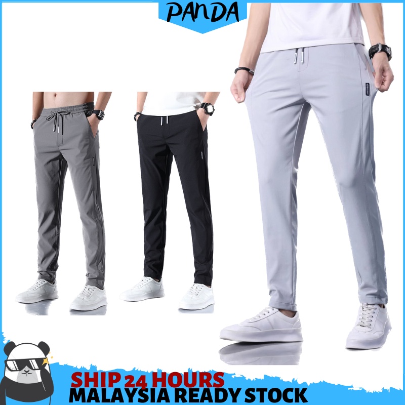 PNT54 PANDASHOP Men Casual Pants Man Long Pants Sports Wear Seluar ...