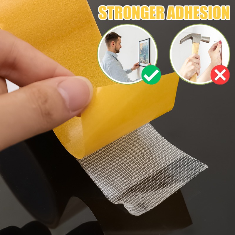 1/2/3/5cm Super Viscosity Cloth-Based Tape / Waterproof Double Sided ...