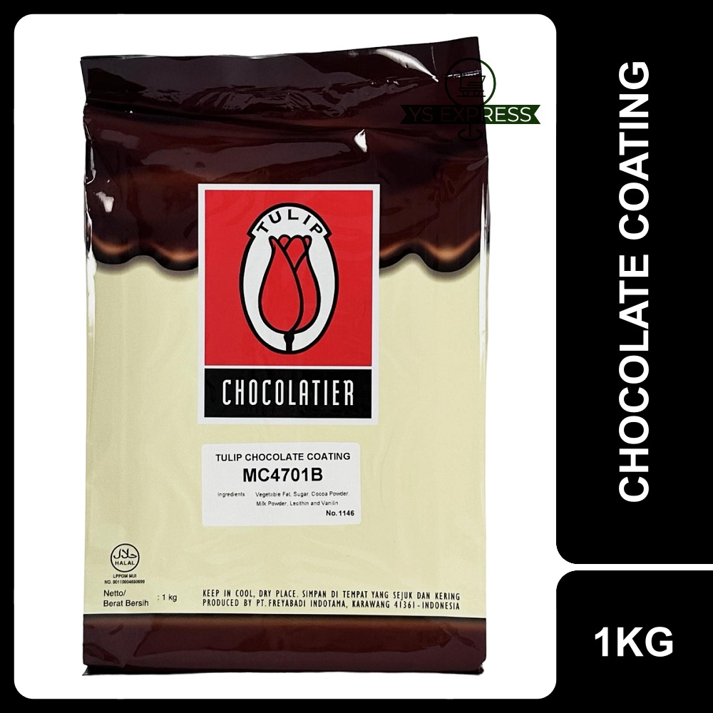 TULIP Chocolatier Chocolate Coating 1KG - Coklat | Shopee Malaysia