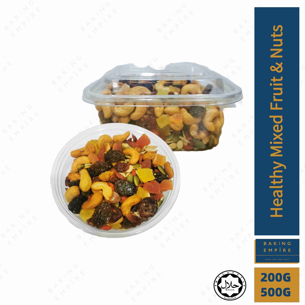 Healthy Mixed Fruits & Nuts 300G/200G/500G | Shopee Malaysia