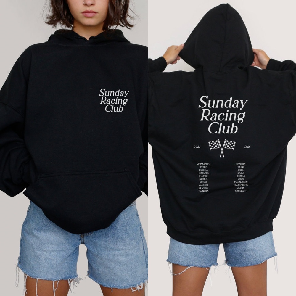 Sunday Club 2023 Grid Hoodie Sweatshirt Formula 1 Racing - F1 ...