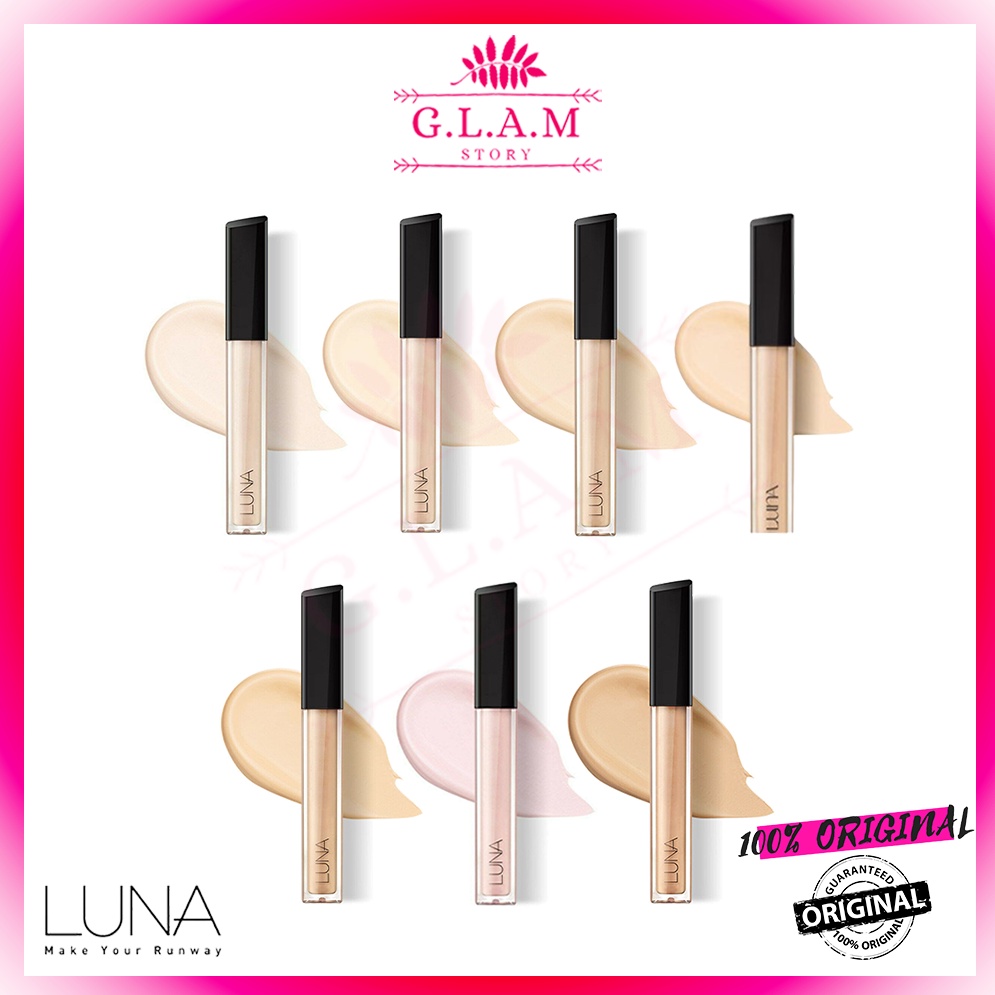 LUNA Long Lasting Tip Concealer Cover Fit 7.5g [GLAM] | Shopee Malaysia