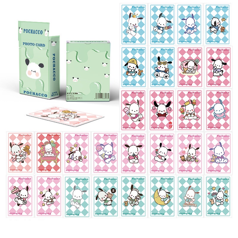 50PCS Sanrio Laser Lomo Card Kpop Photocard Cute Carton Flash Cards and ...