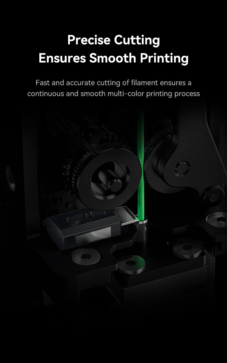 Creality K2 Plus Filament Cutter Module Set, Filament Cutter for K2 ...