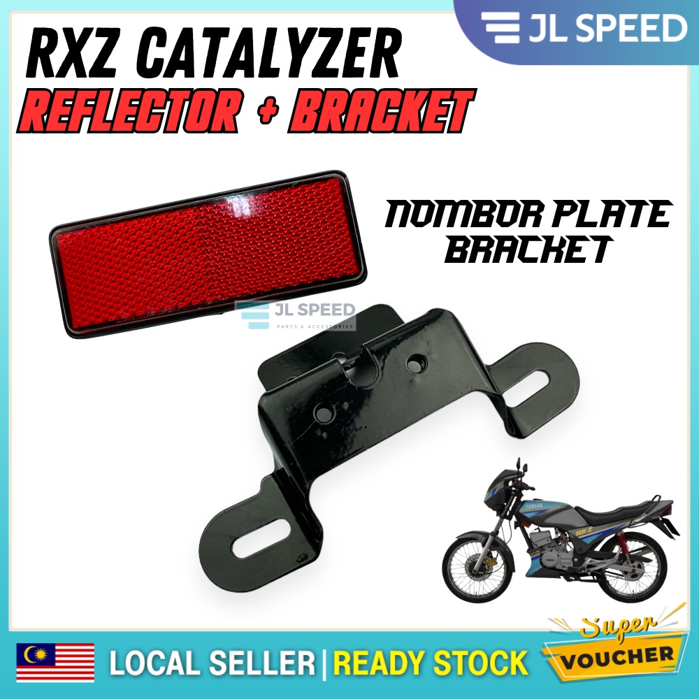 YAMAHA RXZ CATALYZER / Y125Z 125ZR NOMBOR PLATE BRACKET NUMBER FLAT ...