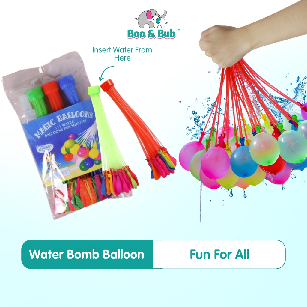 Boo&Bub Magic Water Bombs Balloon | Amazing Filling Ball Children Water ...