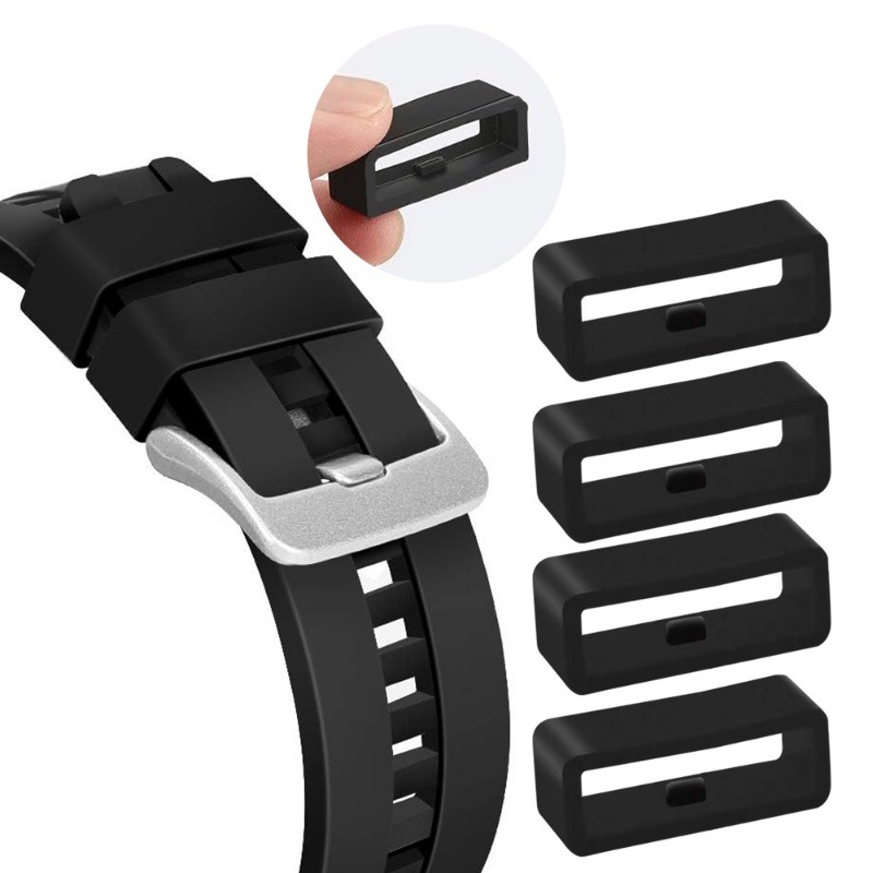 12MM/14MM/16MM/18MM/20MM Wristband Fixed Strap Loop / Universal Silica ...