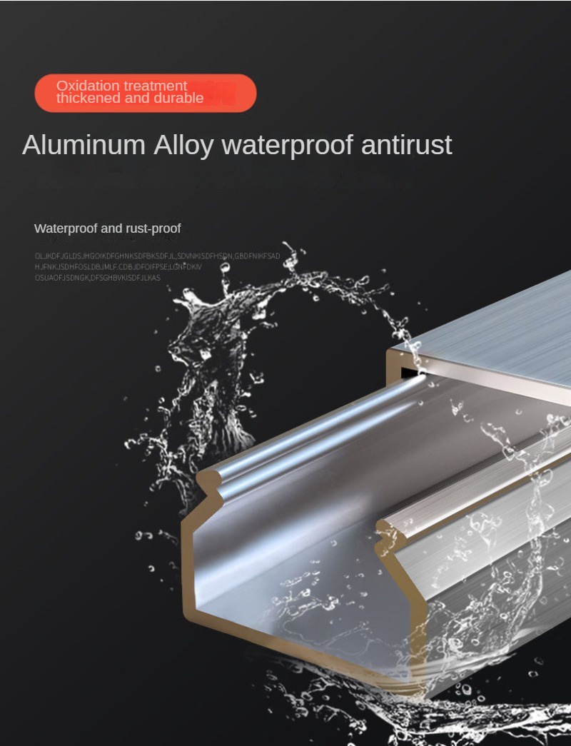 Aluminum Alloy Trunking Square Open-Mounted Trunking U-Shaped Wire ...