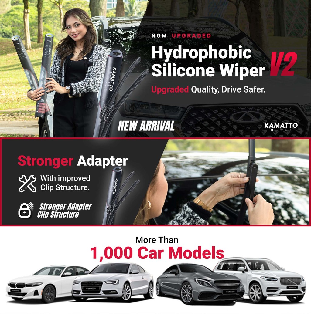 Kamatto Wiper Mitsubishi Fuso Canter 8th Gen FEA01B (2020-Present ...