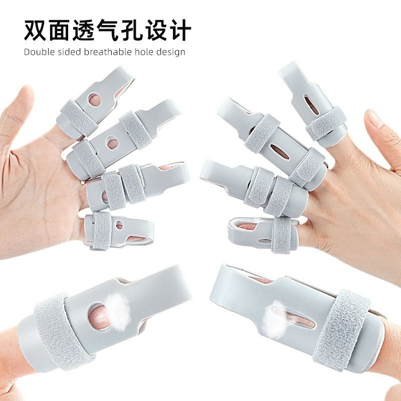 Finger Fracture Fixing Splint Finger Cover Joint Holder Bending ...
