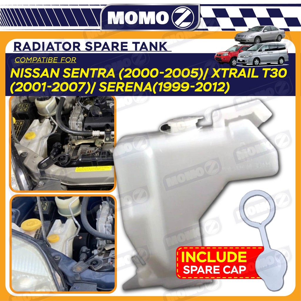 Nissan Sentra N16 X-Trail T30 Serena C24 Radiator Water Spare Tank ...