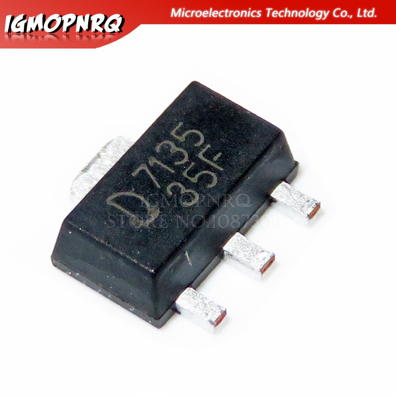 20pcs AMC7135PKFT L7135 AMC7135 SOT89 constant 350mA / 2.7-6V LED ...