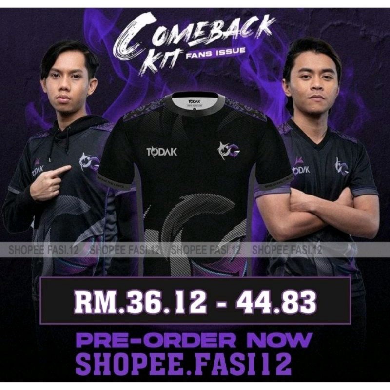 Todak Jersey M3 MLBB (free nickname) | Shopee Malaysia