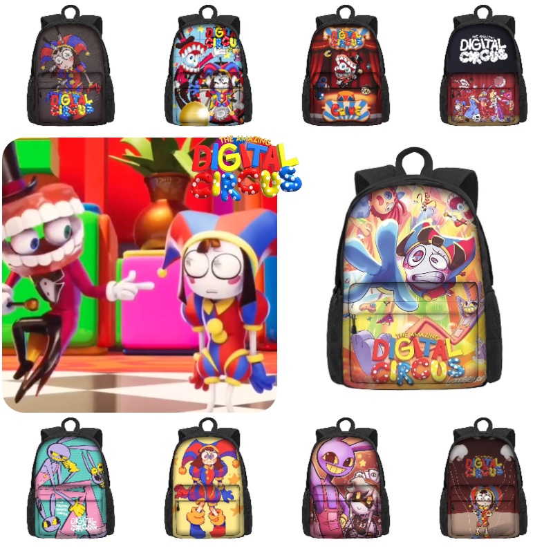 Trendy Cool And Style The Amazing Digital Circus Backpack For Primary ...