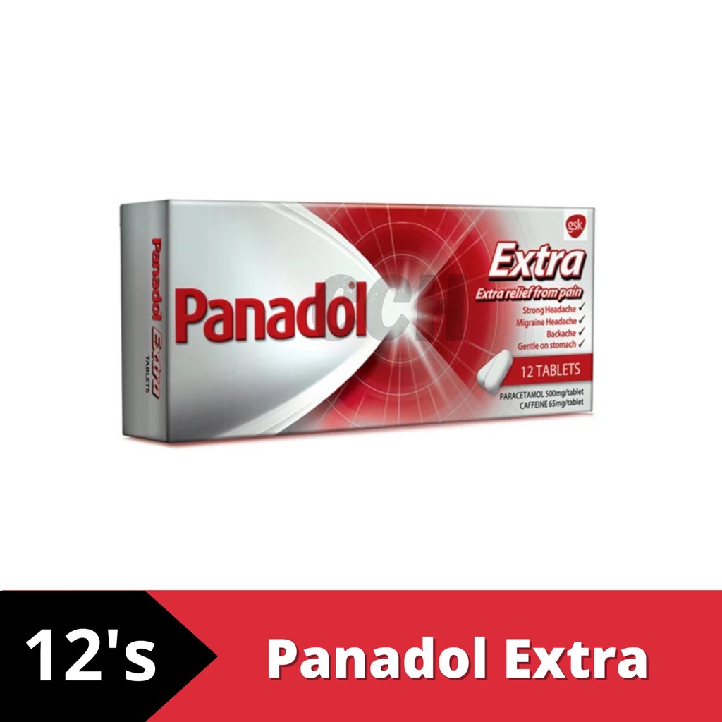 Panadol Extra - 12 tablet | Shopee Malaysia