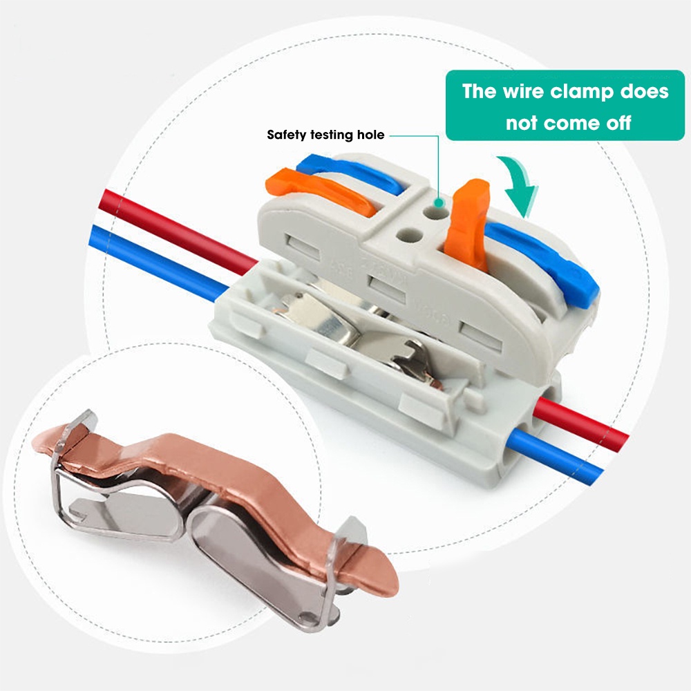 IP68 Waterproof Joint Wire Quick Connection Waterproof Connector 2/3 ...