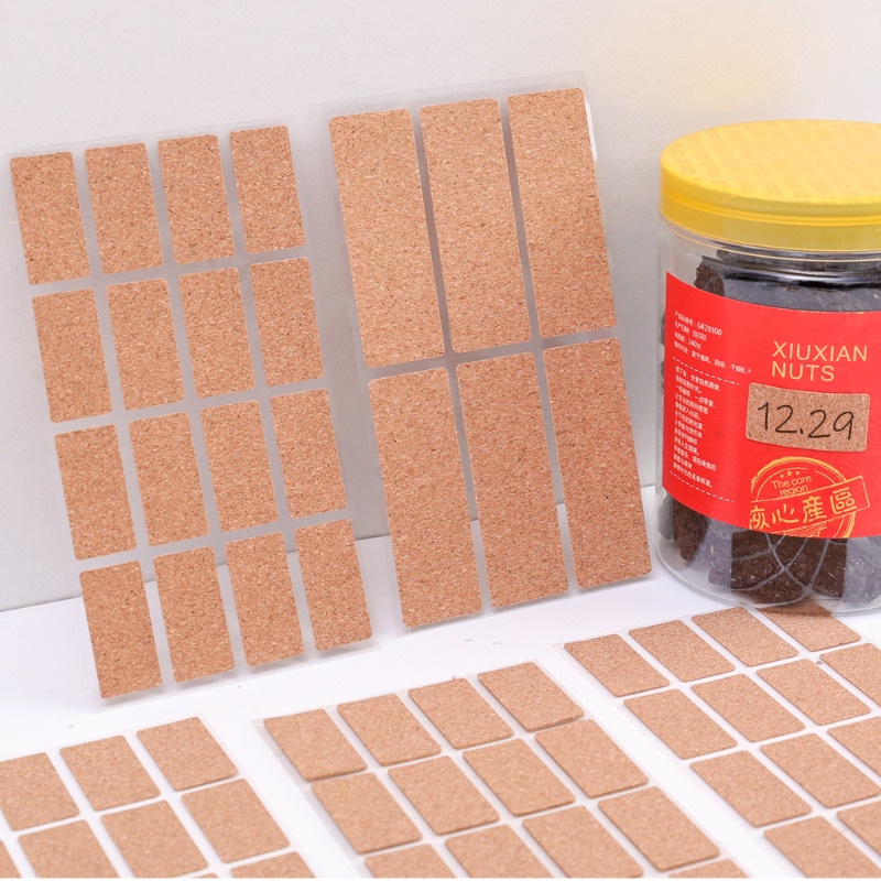 Multi-Purpose Cork Non-Trace Adhesive Stickers - For Learning Notes ...