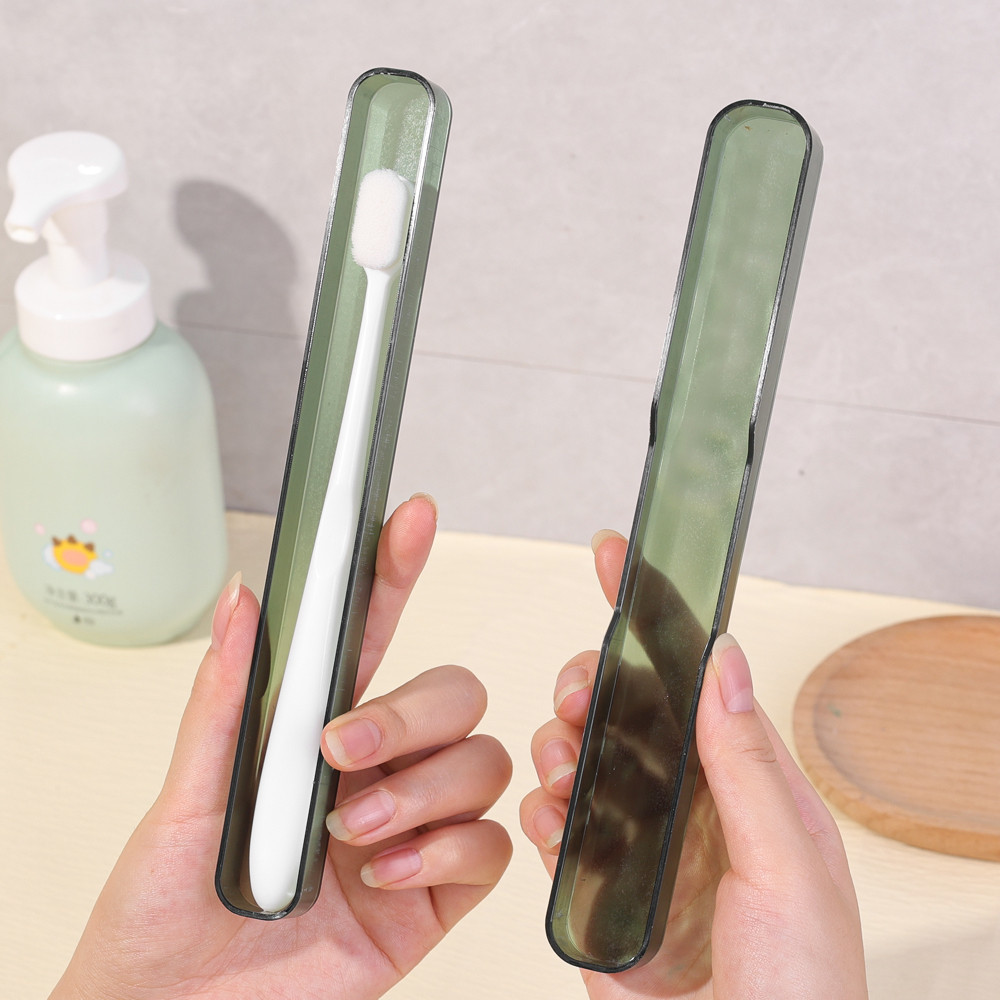 Convenient Reusable Transparent Plastic Toothbrush Cases - Outdoor ...