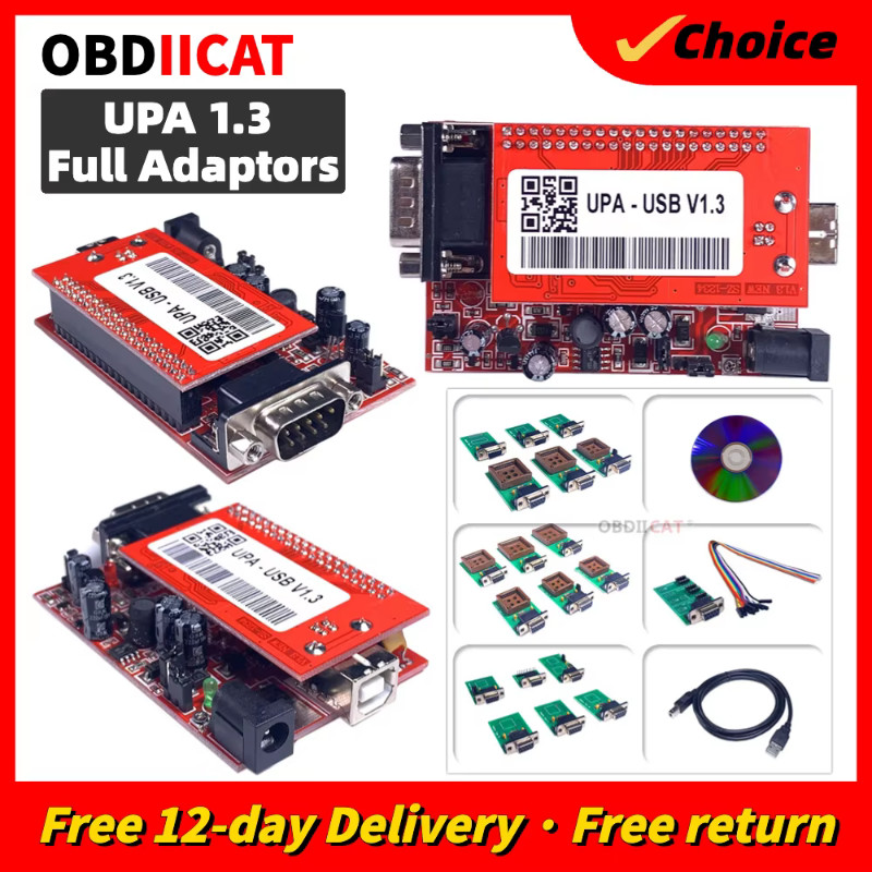 UPA Usb with 1.3 eeprom adapter ECU Programmer Diagnostic-tool UPA-USB ...