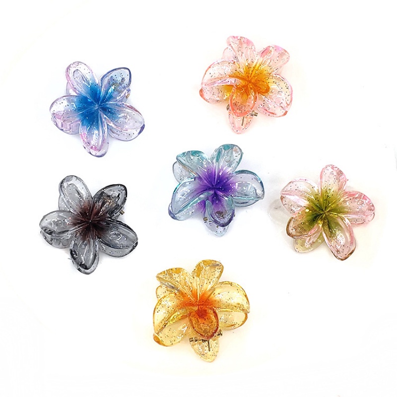 JOJO COCO Cross-Border Amazon 4cm Blue Transparent Glitter Egg Flower ...
