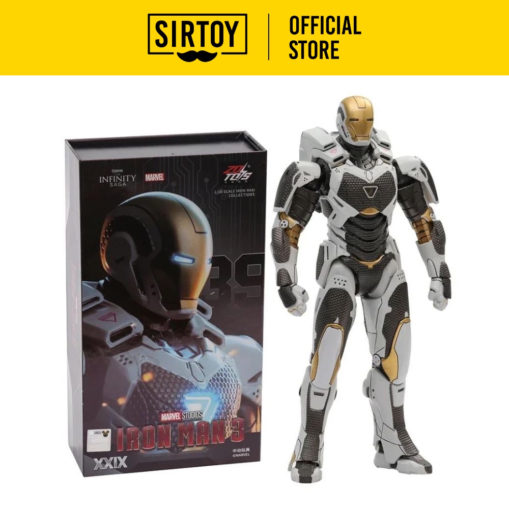ZD Toys 1/10 Scale Action Figure - Iron Man Mark 39 Starboost (1906-39) | Shopee Malaysia