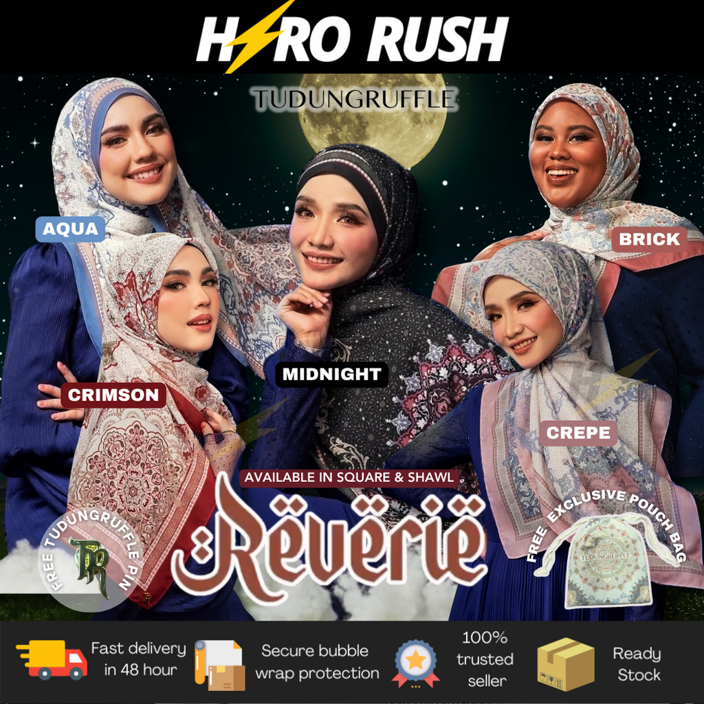 Tudung Ruffle Latest Printed Collection - Premium Cotton Voile and ...