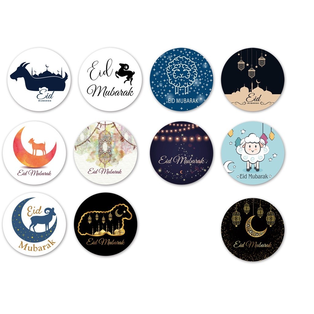 2024 Raya Stickers Ramadan Hari Raya Aidilfitri Decor | Shopee Malaysia