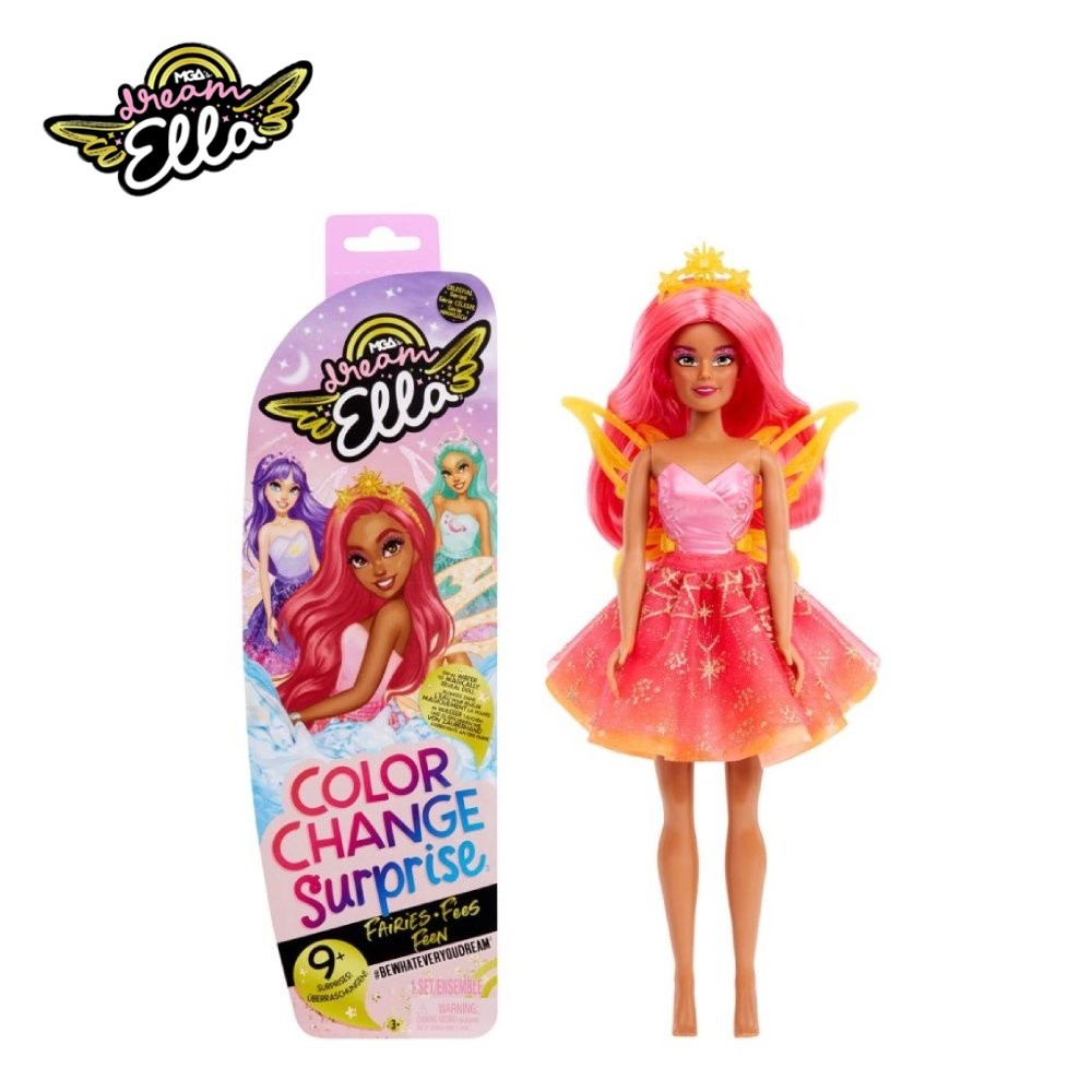 (External Packaging Damage) Dream Ella Color Change Surprise Fairies ...