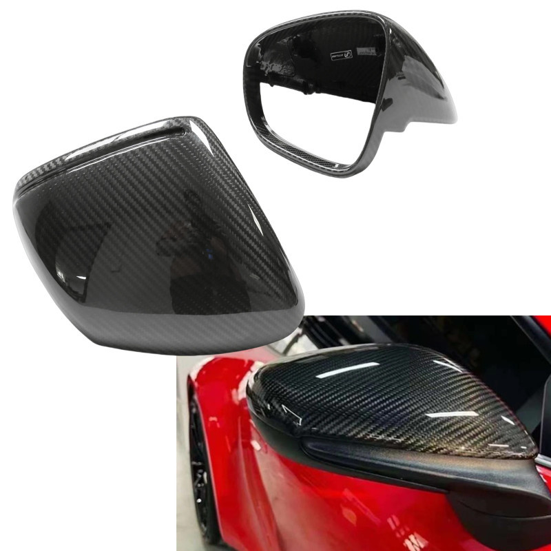 For Porsche 992 911 J1 Taycan 2019-2023 Rear View Mirror Cover Dry ...