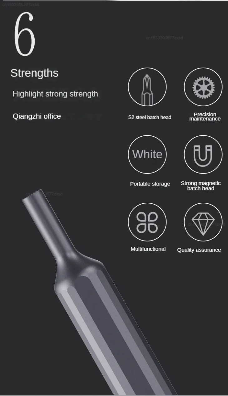 Xiaomi MINGTUTEGONG 36 in 1 Mini Pen Screwdriver Portable Household ...