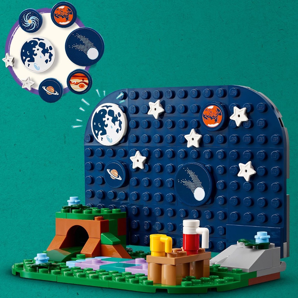 LEGO 42603 Friends Stargazing Camping Vehicle Building Toy Set (364 ...