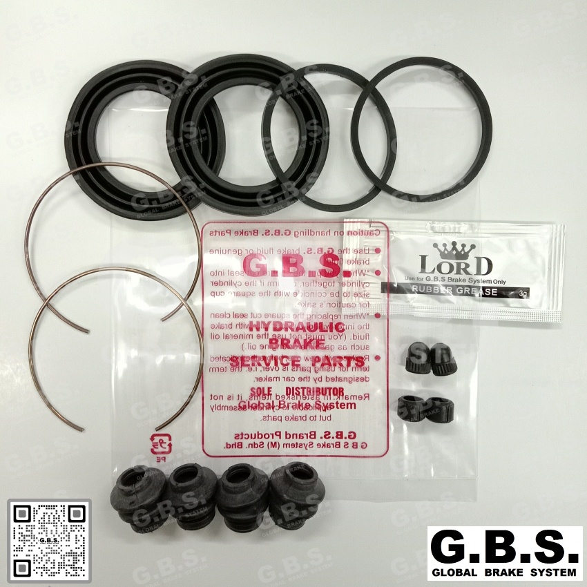 GBS Disc Brake Seal Kit For PROTON JUARA (Front) (Full Set) | Shopee ...