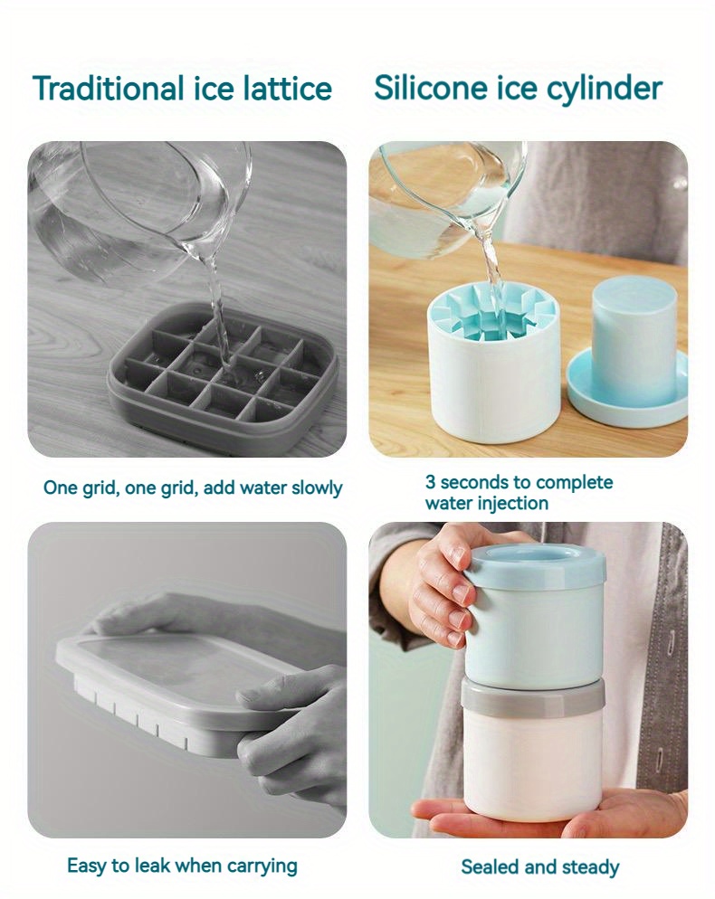 Make Perfectly-Shaped Ice Cubes with This Easy-Release Silicone Ice ...