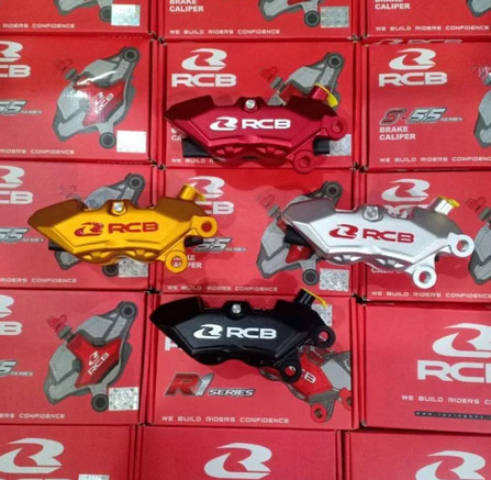 RCB RACING RACING BOY R1 SERIES CALIPER ( 4PISTON ) LEFT & RIGHT SIDE ...