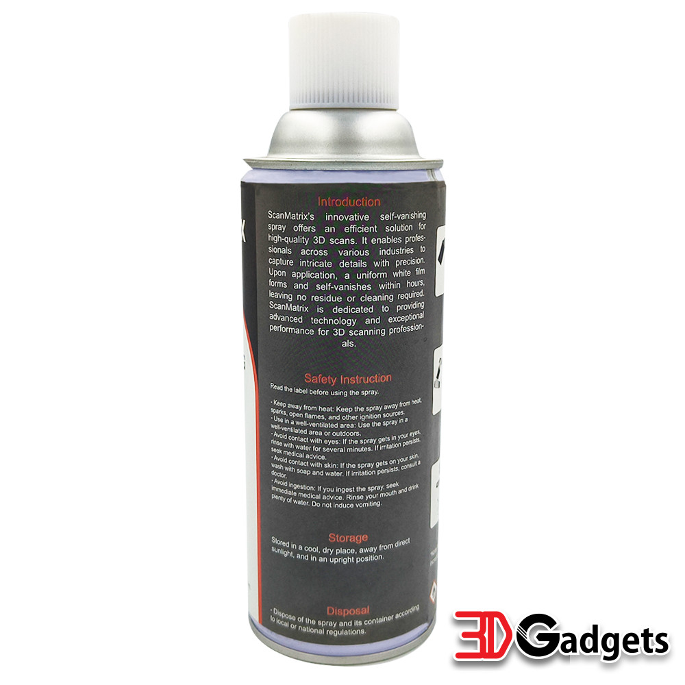 SCAN MATRIX Self Vanishing 3D Scanning Spray | Shopee Malaysia