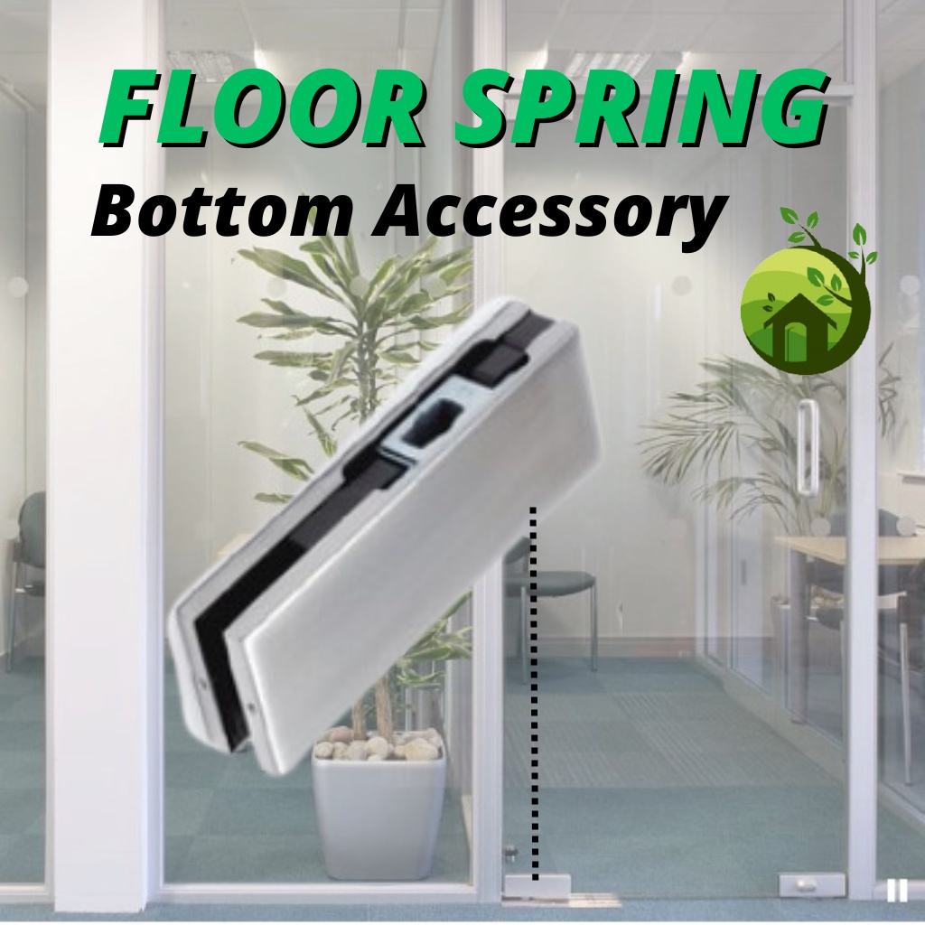 VSP V10 Glass Door Bottom Patch Fitting / bawah pintu kaca tempered ...