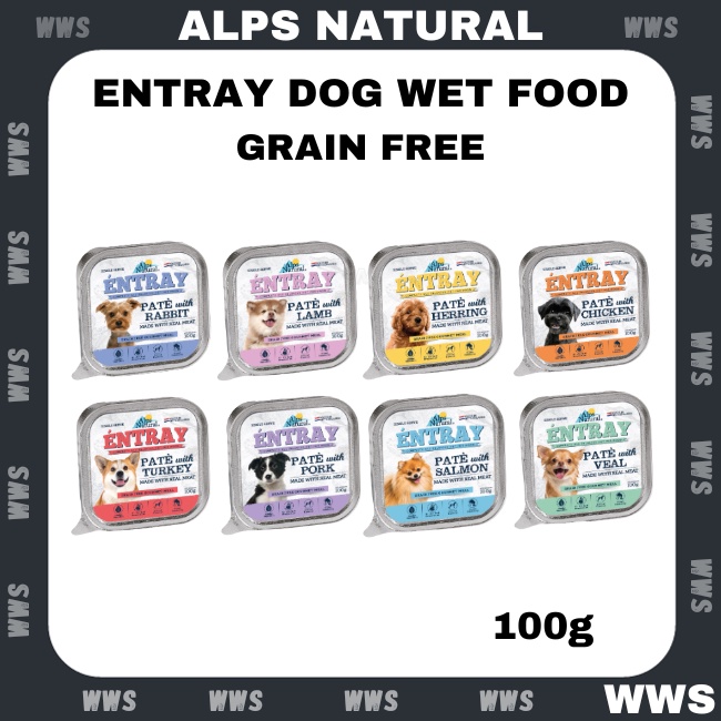 Alps Natural Entray Pate Dog Wet Food # Complete Food # Alu Tray ...
