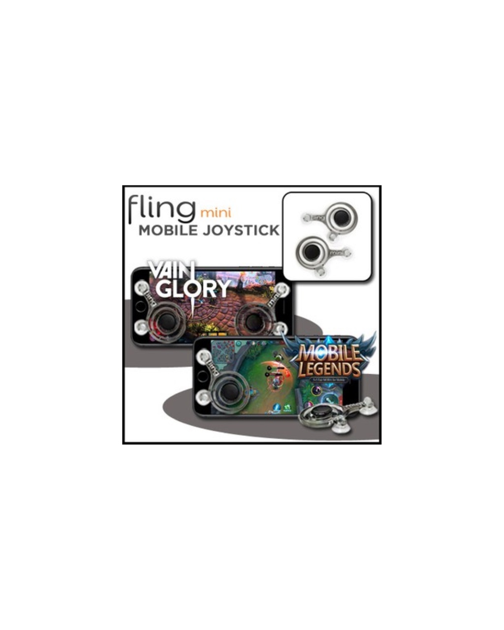 Fling Mini Mobile Gaming Joystick Mobile Joystick Game Controller ...