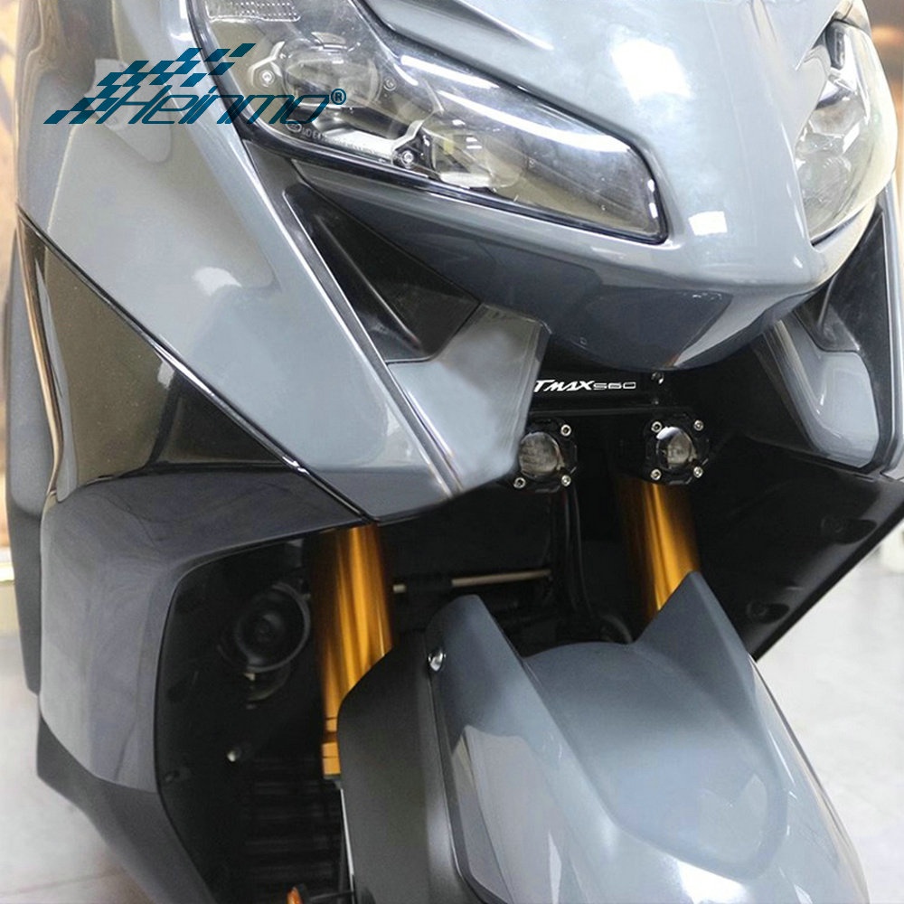 For YAMAHA TMAX 560 2022 2023 CNC Motorcycle Lower Fork Mount Spotlight ...