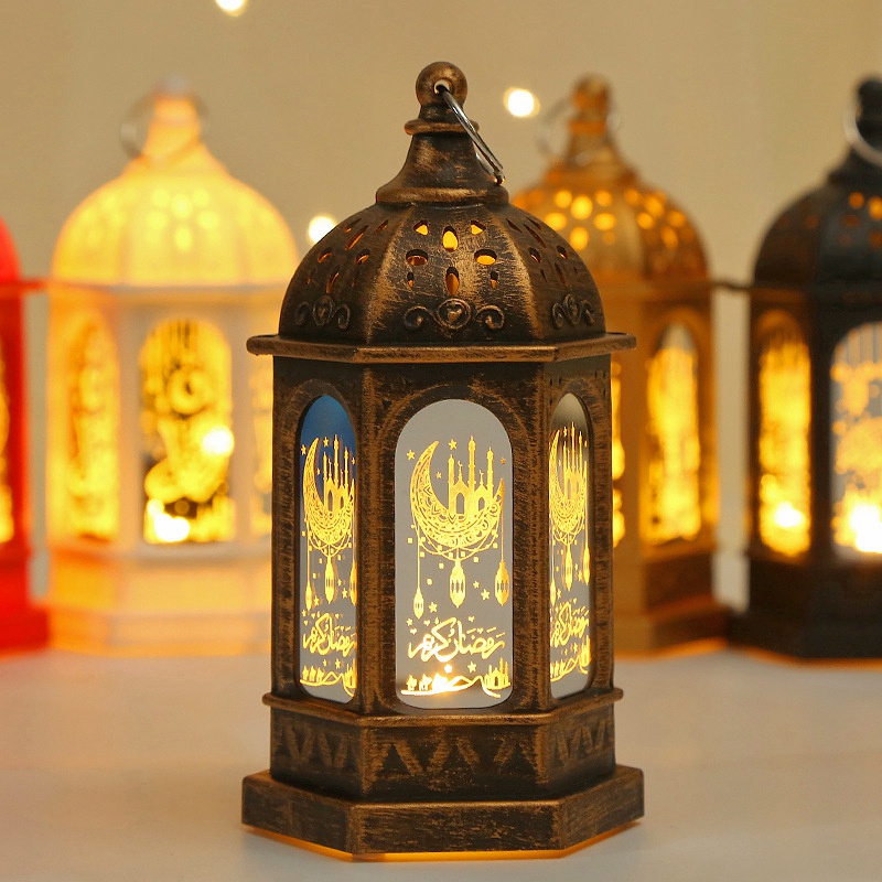Hari Raya Creative Table Night Lights Eid Ramadan Candle Lamp Eid ...