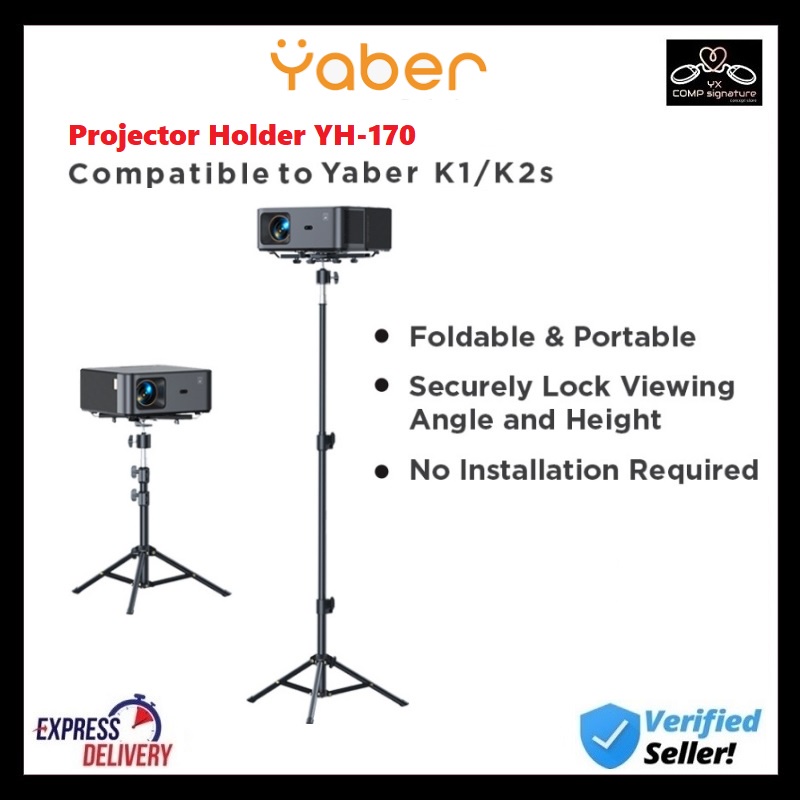 PROJECTOR HOLDER PROJECTOR STAND YABER K1/K2S VARIOUS ANGLE SECURE LOCK ...