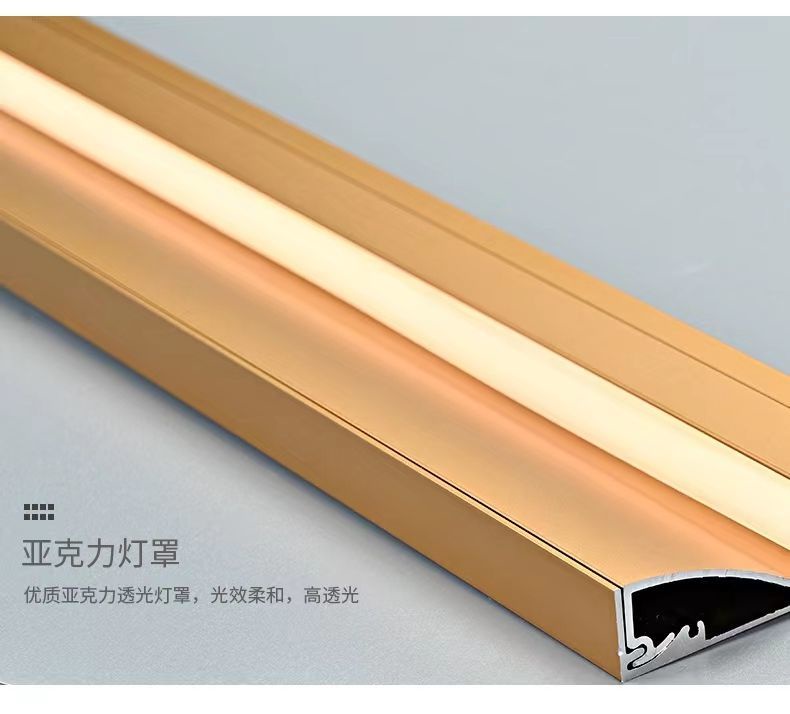 Led Light Strip Aluminum Alloy Floor Line Light Embedded Open-Mounted ...