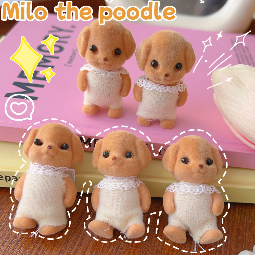 Poodle Milo Plush Doll - Cartoon, Cute, Limb Mobility - Kids Birthday ...