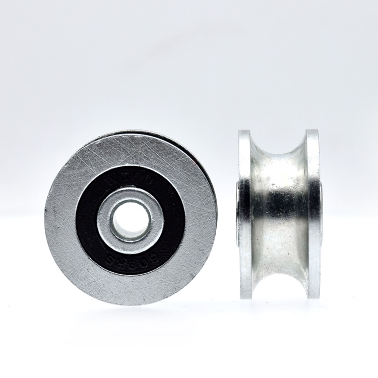 U-shaped Groove rolling Wheel R5 Track guide Wheel with Groove bearing ...