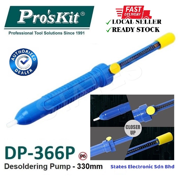 Pro'sKit DP-366P Desoldering Pump - 330mm | Shopee Malaysia