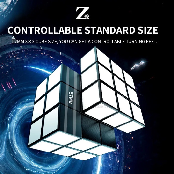 Zepuzzle 3x3 Blanker Cube Magic Puzzle Game New Shape Educational Toys ...