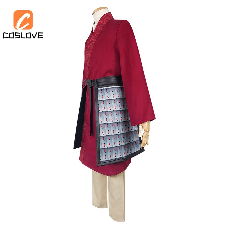 Hua Mulan Movie Character Cosplay Full Set Costume Chinese Hanfu Suit ...