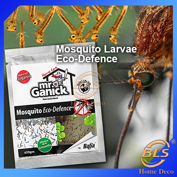 BLS BABA Mr Ganick Mosquito Larvae Eco-Defence (20g) Ubat Jentik-Jentik ...