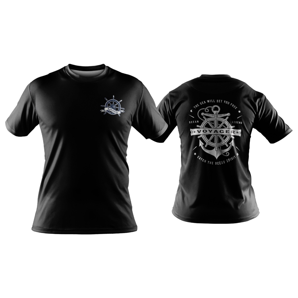 Marine Nautical and engineering TShirt Microfiber Baju Jersi Seaman ...